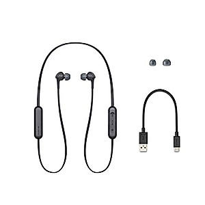 Sony WI-XB400 Wireless In-Ear Extra Bass Headset/Headphones with mic for phone call, Black
