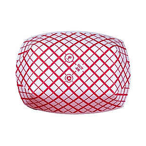 Southern Champion Tray 0401 #25 Southland Paperboard Red Check Food Tray, 1/4 lb Capacity, 250 Count (Pack of 4)