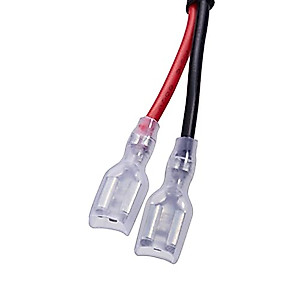 LightBoss Wiring Harness, 2 Leads 14AWG 9Feet 40A LED Fog Light Loom Kit On/Off Relay Switch for 12V Lights Work Bar Pods Rocker Laser on Jeep Boat Trucks (Wiring12Vx1-1)