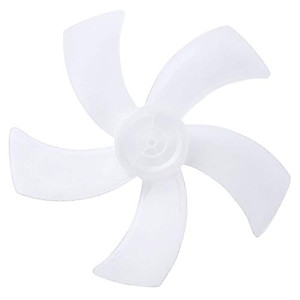 YiZYiF Universal Plastic 5 Leaves Fan Blade Household Standing Pedestal Fan Table Fanner Replacement Part General Accessories Clear 16 inches