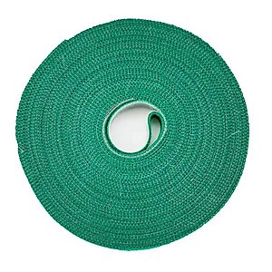 plantactic Garden Tie Green Tape, Plant Supports, Gentle On Plants (32.8ft ×1/2 inch, 1 roll, Green)
