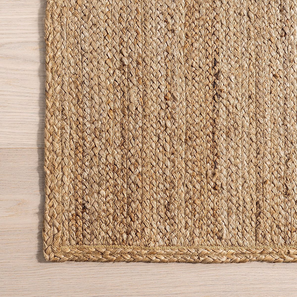 Rugs USA x Lauren Liess Alder Jute Area Rug, 4x6, Natural