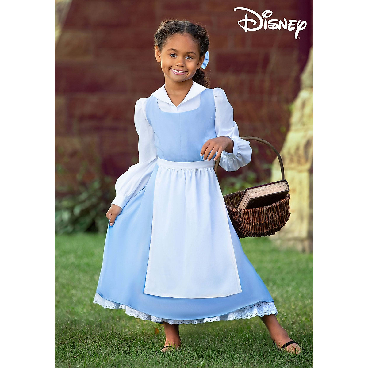 Fun Costumes Kids Beauty and the Beast Belle Blue Dress Costume Medium