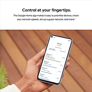 Google Wifi - AC1200 - Mesh WiFi System - Wifi Router - 4500 Sq Ft Coverage - 3 pack