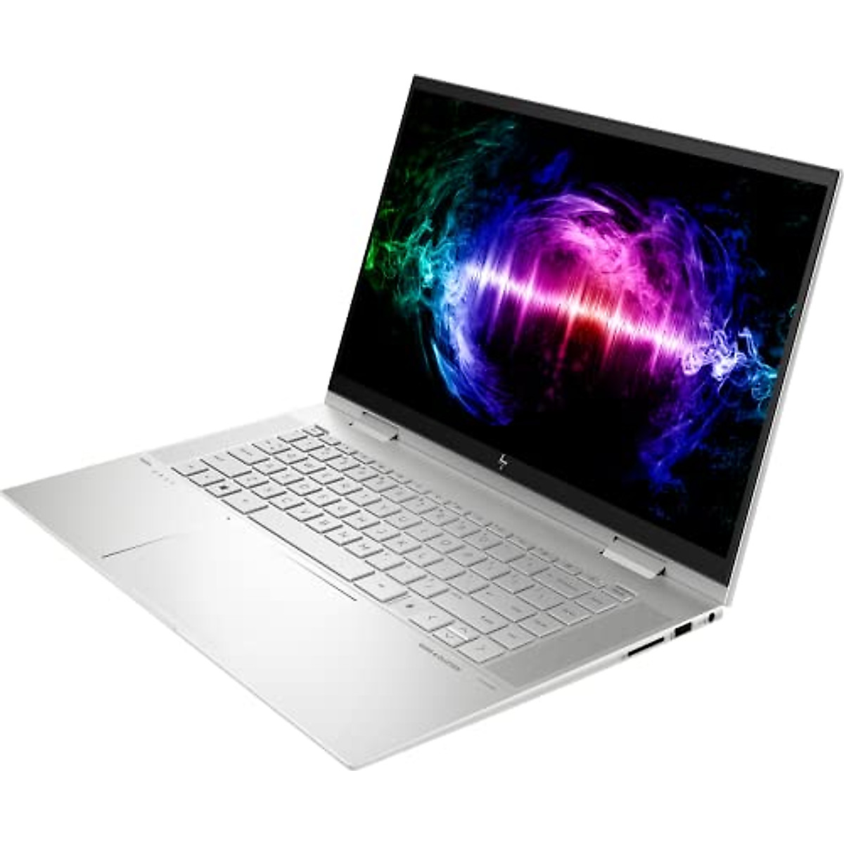 HP 2022 Envy x360 2-in-1 15.6" FHD Touchscreen Convertible Laptop, Intel Core i5-1155G7, 16GB DDR4 RAM, 512GB PCIe SSD, Backlit Keyboard, Intel Graphics, Webcam, Windows 11, Silver, ROKC Mousepad