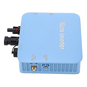 Solar Micro Inverter, 120V 230V WiFi Solar Grid Tie Inverter IP65 Waterproof, MPPT Pure Sine Waving Inverter Input 20V-60V Output 80V-280V, Automatic Recognition (300W)
