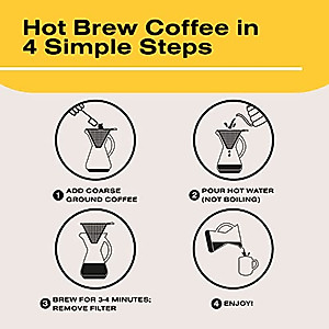 Bean Envy Pour Over Coffee Maker - 5 Cup Borosilicate Glass Carafe - Rust Resistant Stainless Steel Paperless Filter/Dripper - Includes Custom Silicone Sleeve