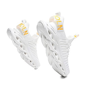 GSLMOLN Womens Daily Work Shoes Teen Slip-on Lightweight Comfortable Breathable Pink Size 8