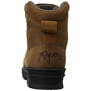 Roper Mens Crossrider Shoe, Brown, 9