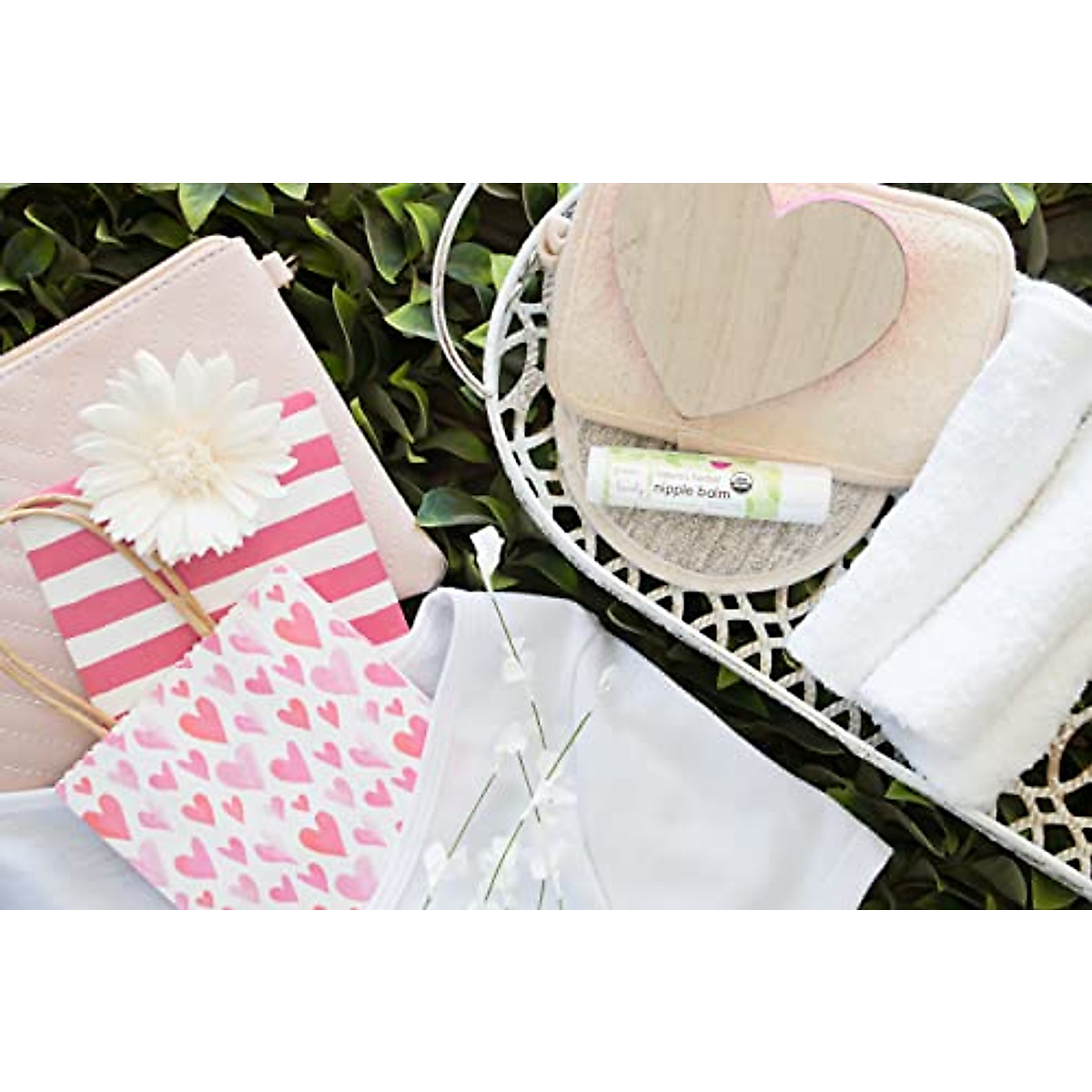 Green+Lovely Nipple Balm Organic Nature's Herbal Breastfeeding Cracked Nipples Soother Nursing Crack Ointment Essential Stick, Silky Calendula Infused, Pregnancy Essential, 2 x 0.5 oz Gift Set