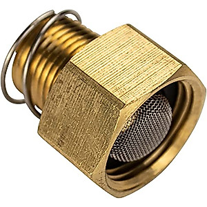 Simpson Cleaning 7100051 Replacement 3/4-Inch Female Garden Hose for Pressure Washer Pumps, 1/2-Inch MNPT, Gold