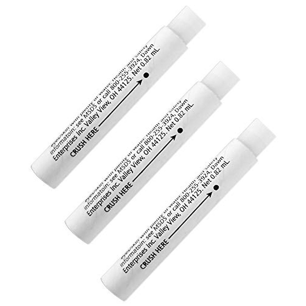 Dawn Enterprises Pro Bond Adhesive Promoter Single-Use Crush Swab for Vinyl, Wraps, Window Tint, Automotive Molding (3 Pack)