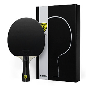 Killerspin Impact D2, Table Tennis Paddles, Table Tennis Racket, Ping Pong Paddle Case, Table Tennis Equipment for Beginners/Intermediates, 5-ply Wood