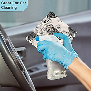 SUABO 6 Pack Dish Cloths for Washing Dishes, Elephant Head Dish Towel Rags Hand Towels for Kitchen Cleaning Counters