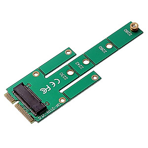 balikha Mini Pcie MSATA SSD to M.2 NGFF B&M Key SSD Adapter Card for Motherboard/PC