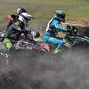 HALBERD 6PR ATV/UTV Tires, 25x8-12 All Terrain 15mm Tread Depth 25x8x12 Trail Sand Off-Road Tires, Set of 2 ATV Tires