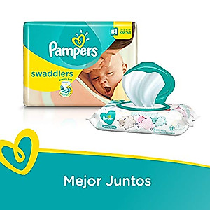 Pampers Swaddlers Disposable Diapers Size 5, 92 Count, GIANT ( Designs May Vary ) (Packaging May Vary)