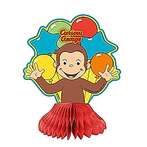 Unique Party Decorating Kit | Curious George | 7 Pcs, 96" X 11", Multi