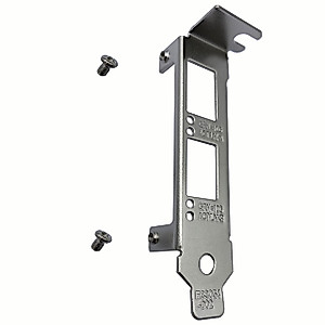 BestParts New Generic Short Low Profile Bracket for Intel E10G42BTDA X520-DA2 E10G42BFSR X520-SR2 X520-LR2 X710-DA2 JL82599ES E33052-003
