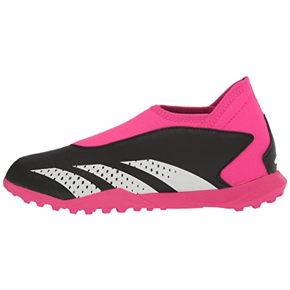 adidas Accuracy.3 Turf Black/White/Team Shock Pink (Laceless) 12