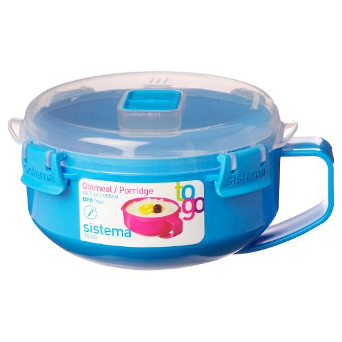 Sistema Microwave Breakfast Bowl, 850ml, Colors May Vary