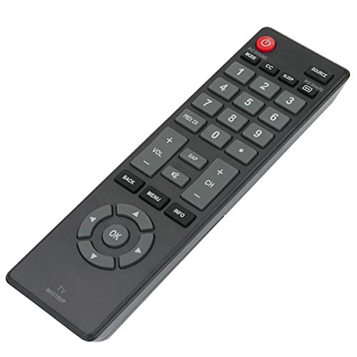 NH315UP Replacement Remote Control Applicable for Sanyo LCD LED TV FW50D36F FW40D36F FW43D25F FW55D25F FW55D25F-B FW50D36FOM