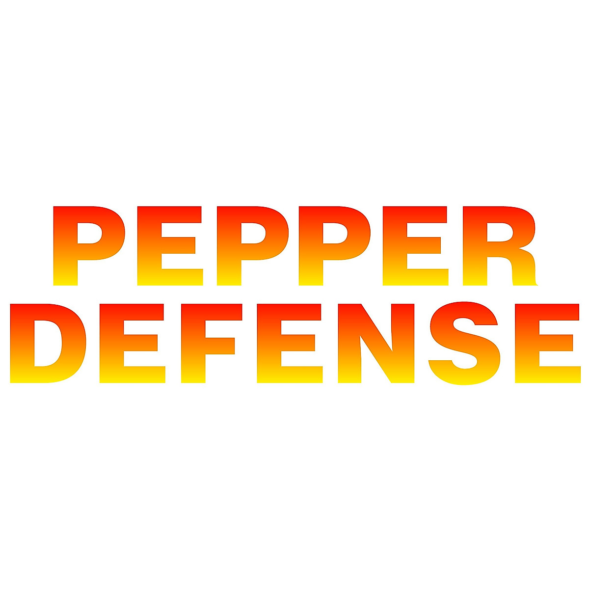 Pepper Defense 3-in-1 Max Strength Self Defense OC Pepper Spray - Up to 25 Bursts