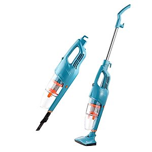 Deerma 2 in 1 Vacuum Cleaner, Handheld Lightweight Vacuum Cleaner with 13kpa Strong Suction Corded Upright Stick Vacuum for Hard Floor Car Pet Hair