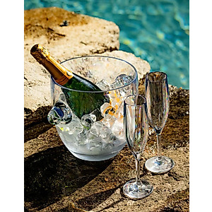 Bold Drinkware HUS073-001 Paradise 169 oz. Ice Bucket (Set of 1)