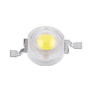 High Power Led Chip, LED Chip Bulb, Light Beads, 1w White Super Bright SMD Cob Light Emitter Components Diode Bulb Lamp Beads for DIY Lighting (Cool White)