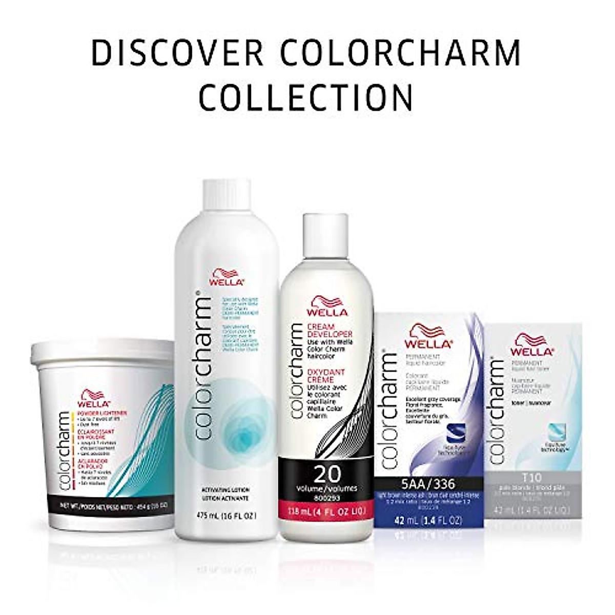 WELLA colorcharm 10 Vol Cream Developer, for Optimal Gray Blending and Rich, Multi-Dimensional End Results, 7.8oz