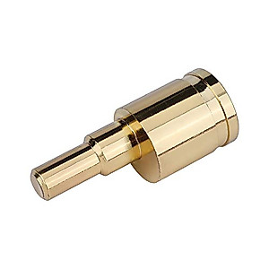 Amp Input Reducer 4pcs 1/0 Gauge to 4 Gauge Wire Reducer Power/Ground Input Reducer Adapter Brass with Gold Plated