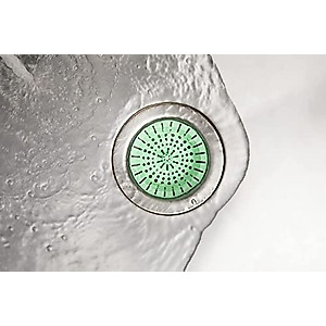 Dripsie Sink Strainer - Clog-Resistant and Flexible - Universal Kitchen Sink Drain Strainer - Made in The USA (1-Pack Green)