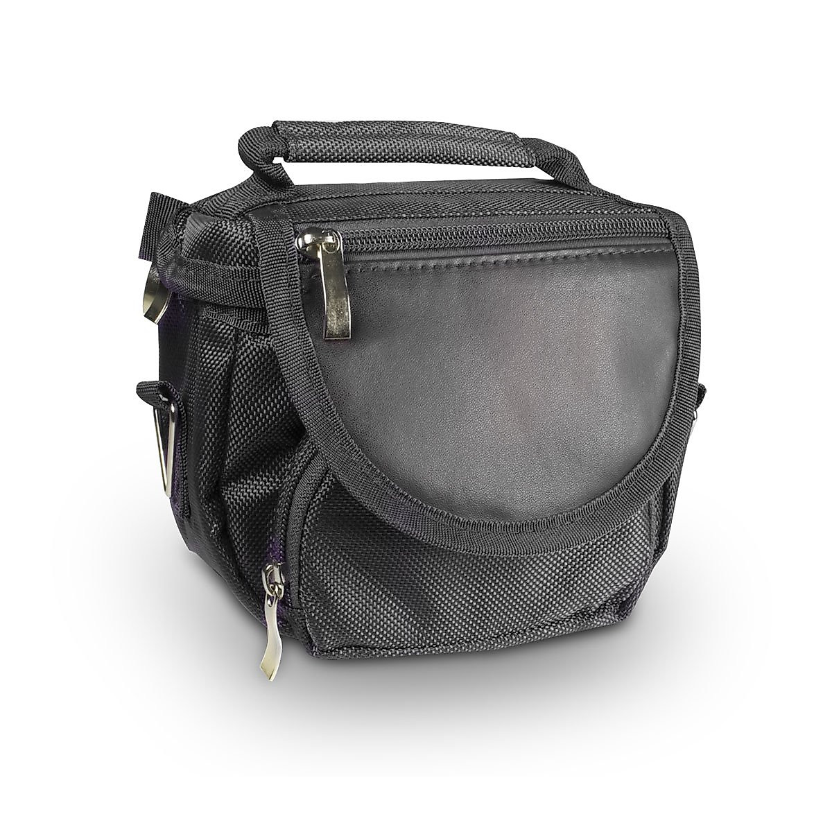 Orzly® Travel & Storage Bag for Nintendo NES Classic Edition (New 2016 Model Mini Version of NES Console) - Fits Console + Cable + 2 Controllers - Includes Shoulder Strap + Carry Handle - Black