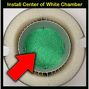 Zanyzap Phosphate Remover Pads for Fluval FX4 FX5 FX6 Canister Filters - 6 Pack