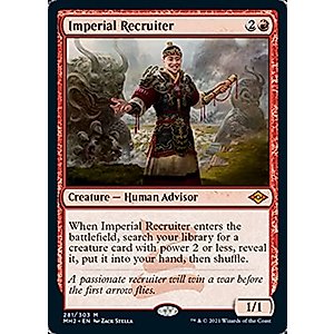Magic: the Gathering - Imperial Recruiter (281) - Modern Horizons 2