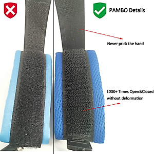 Toddler Safety Leash for Kids & Child | Baby Wrist Leash for Walking - Upgraded Version with Lock-Blue