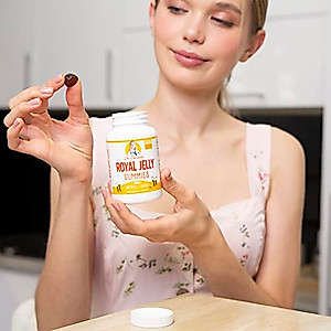 Royal Jelly Gummies by Dr. Danielle, Best Royal Jelly Gummy Supplement, 500mg