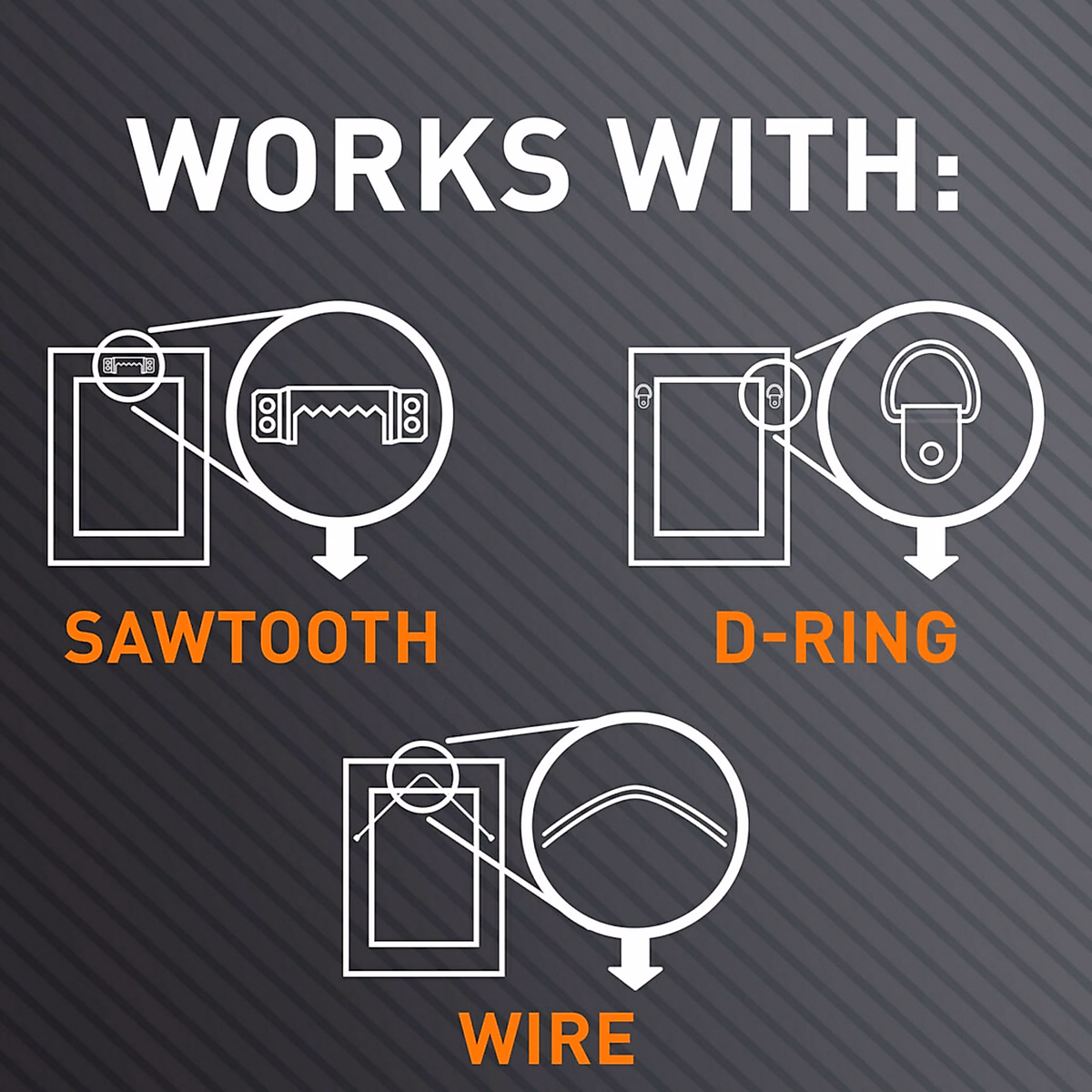 3M Claw Drywall Picture Hanger,Silver