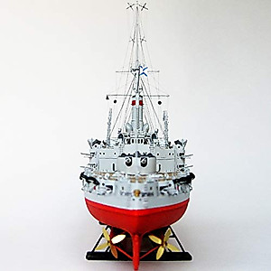 AEVVV Russian Battleship Potemkin Prince of Taurida Russia Empire Navy - Ship Model Kit Scale 1/400 Assembly Instructions in Russian Language