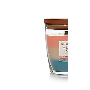 Nature's Wick Pink Coral Trio Scented Candle, 18 ounces