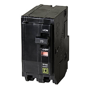 Square D - QO270CP Circuit Breaker, Black