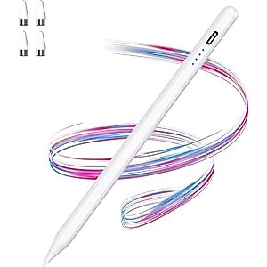 EVACH Pencil Grips for Apple Pencil 1st & 2nd Generation, USB-C & Pro - Comfortable Pencil Grips for Writing and Drawing,Set of 3 Colors(White Pink Green) - Ergonomic Precision