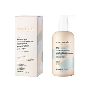 Evereden Kids Shampoo and Conditioner 2 in 1: Fresh Pomelo, 10.1 fl oz. | Gentle Kids Skin Care | Non-toxic and Clean Ingredients