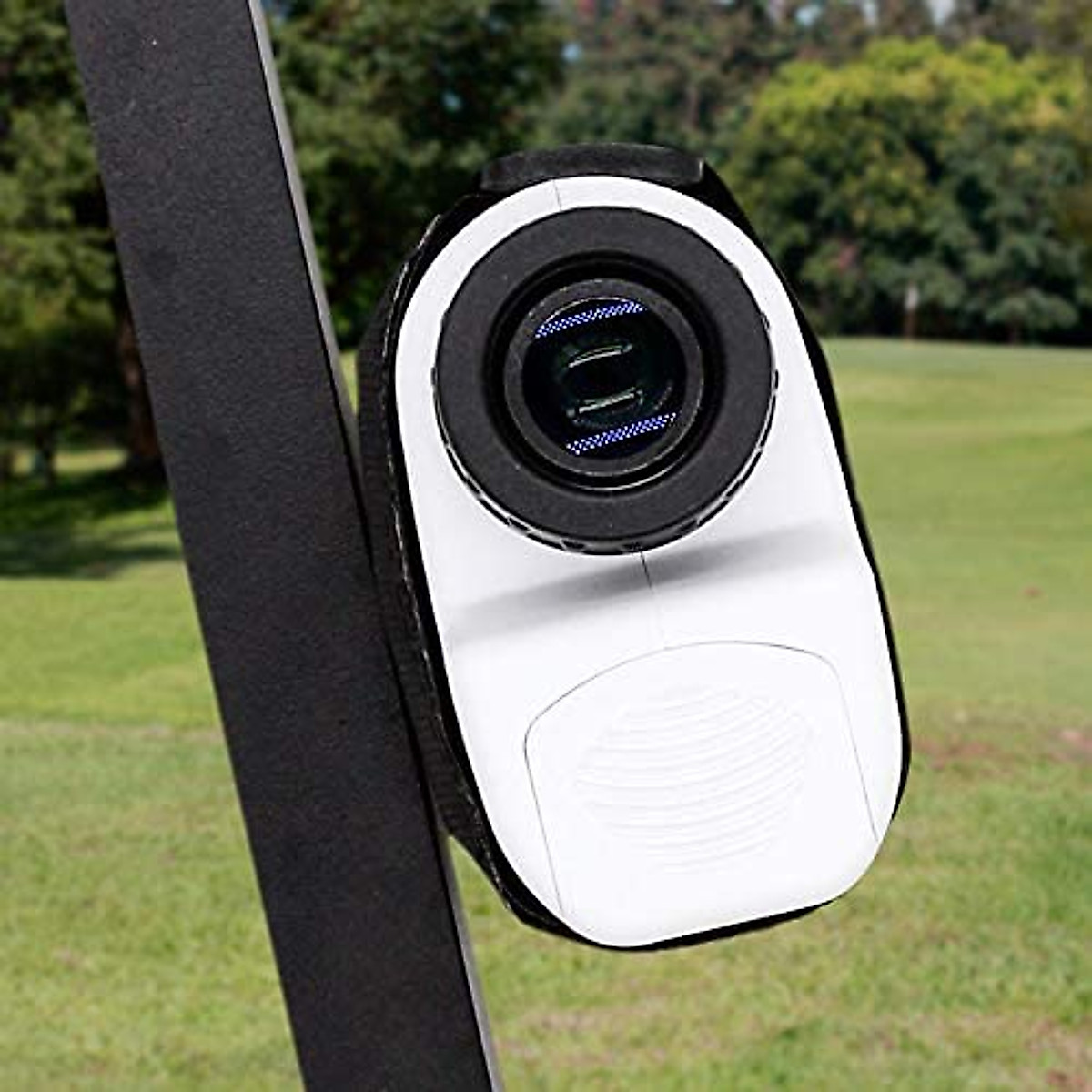 ZOEA Magnetic Rangefinder Mount Strap for Golf Cart Railing, Adjustable Rangefinder Mount/Holder/Strap/Band with Strong Magnet Securely Attach to Most Rail/Bar/Frame of Golf Cart (1.5)