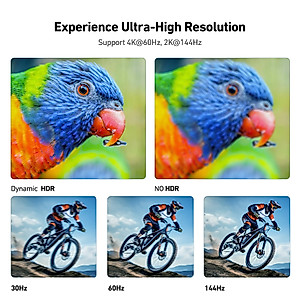 BENFEI 4K@60Hz USB C to HDMI 6 Feet Cable [Aluminum Shell, Nylon Braided], Thunderbolt 3/4 Compatible with iPhone 15 Pro/Max, MacBook Pro/Air 2023, iPad Pro, Surface Book 2, Galaxy S23 and More