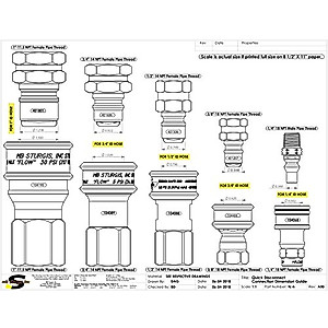 M.B. Sturgis Inc. 3/8" ID Natural Gas BBQ Grill Quick Disconnect Gas Connector (15 Feet)
