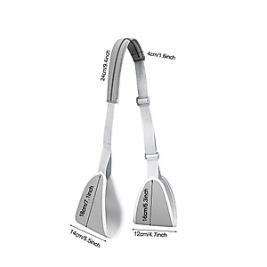 Arm Sling, Adjustable Shoulder Arm Swathe Brace for Men or Women Kid, Elbow Reinforced Immobilizer for Broken Forearm, Wrist, Elbow, Shoulder Injury, Fracture, Sprain