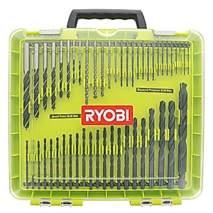 Ryobi A981952QP 195 Piece Drilling and Driving Kit for Wood, Plastic, Metal, and Masonry Work