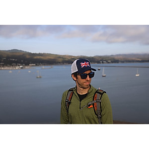 International Tie Union Jack British Flag Hat for Men and Women - United Kingdom UK Britain England London State Flag Trucker Baseball Snapback Cap